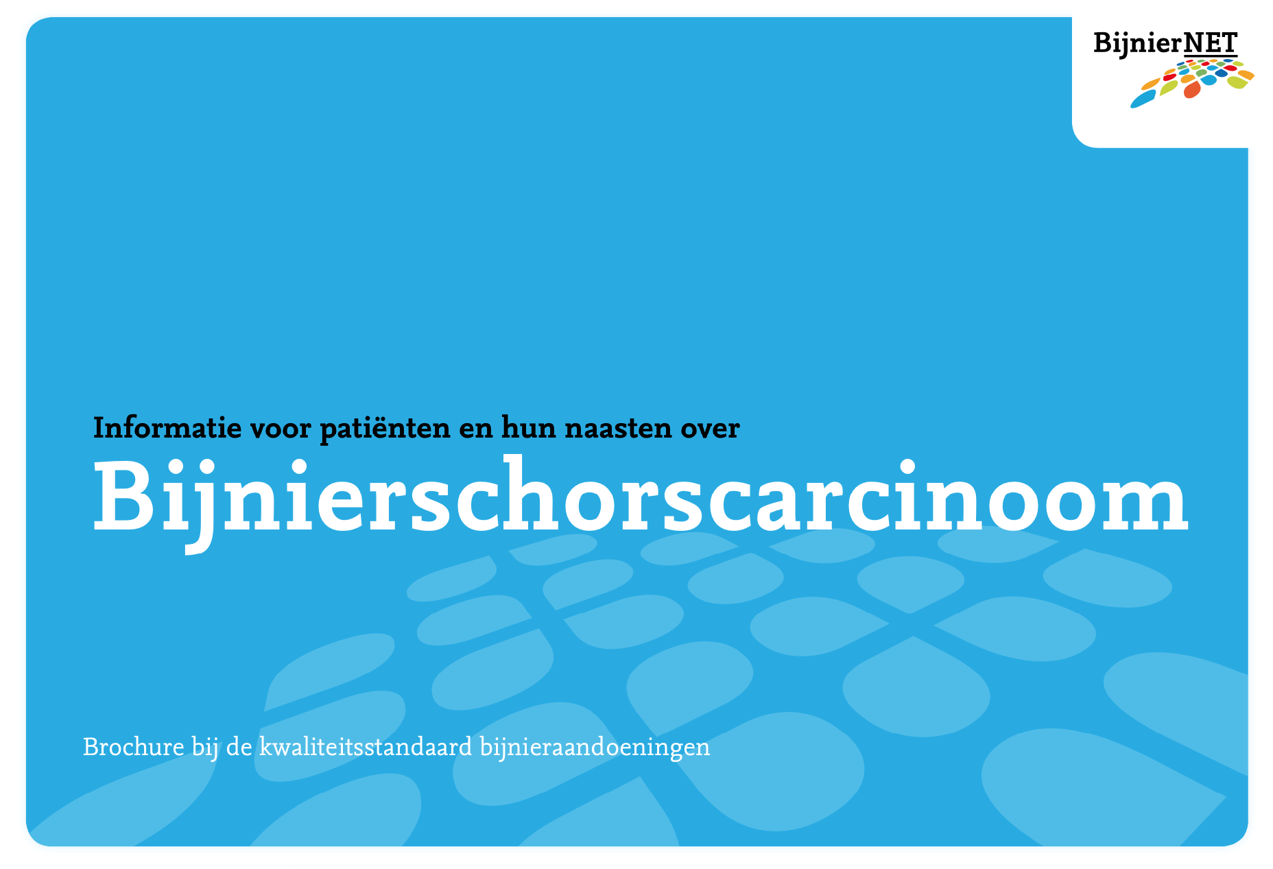 Informatiebrochure over bijniercarcinoom - BijnierNET